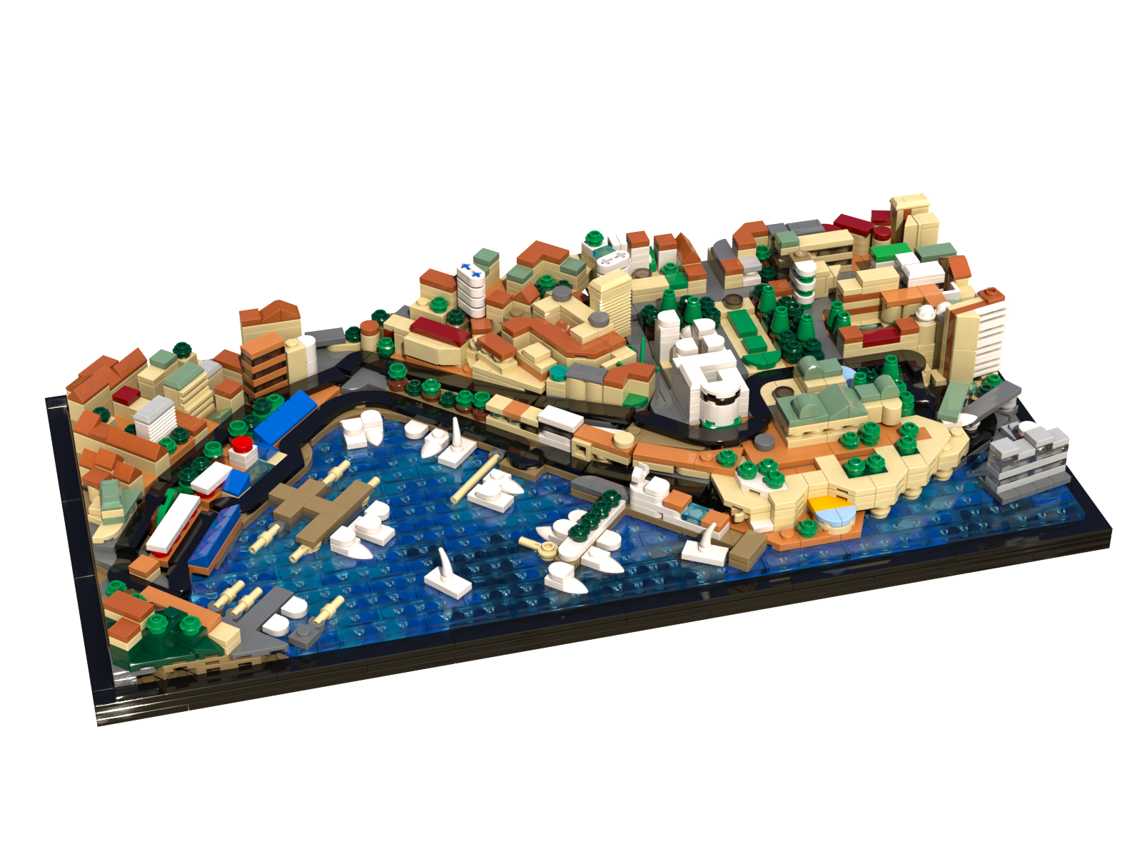 Bricked-Up Circuits | Brick-built Grand Prix circuits