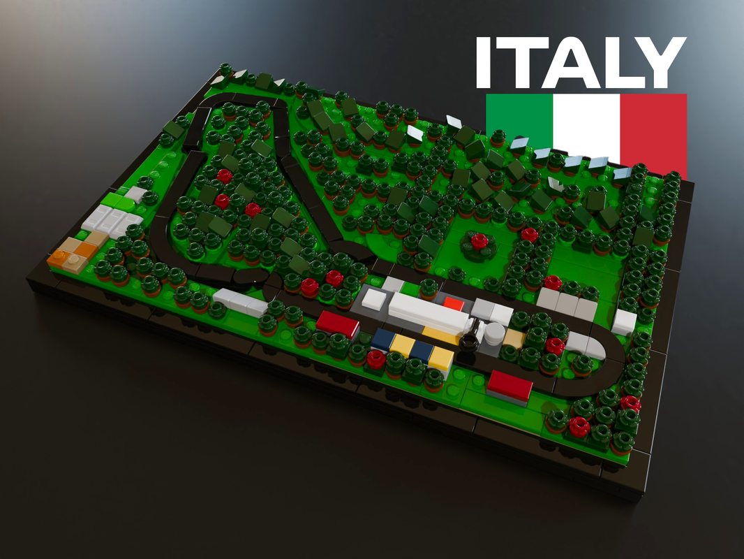 Bricked-Up Circuits | Brick-built Grand Prix circuits